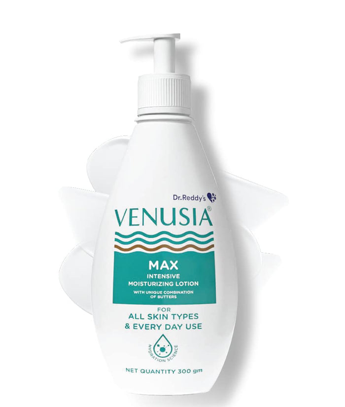 Dr. Reddy's Venusia Max Moisturizing Lotion for Daily Use for Dry Skin ...