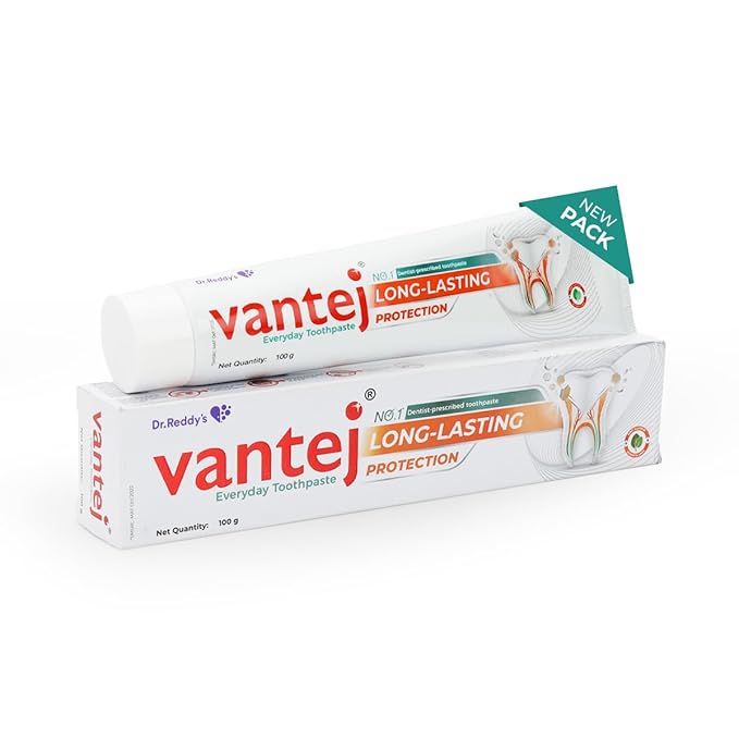 Vantej Toothpaste for Sensitive Teeth Dentist recommended sensitivity ...