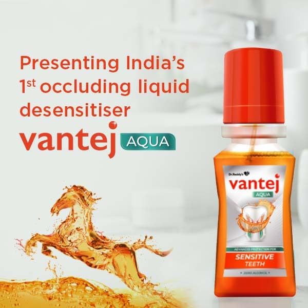 Vantej Toothpaste For Sensitive Teeth 100G Aqua Advanced Protection Mo ...