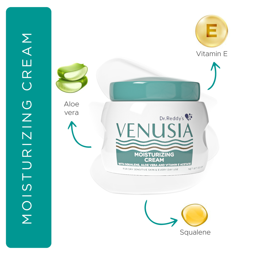 Dr. Reddy's Venusia Max Intensive Moisturizing Cream, For Dry Skin, Re ...