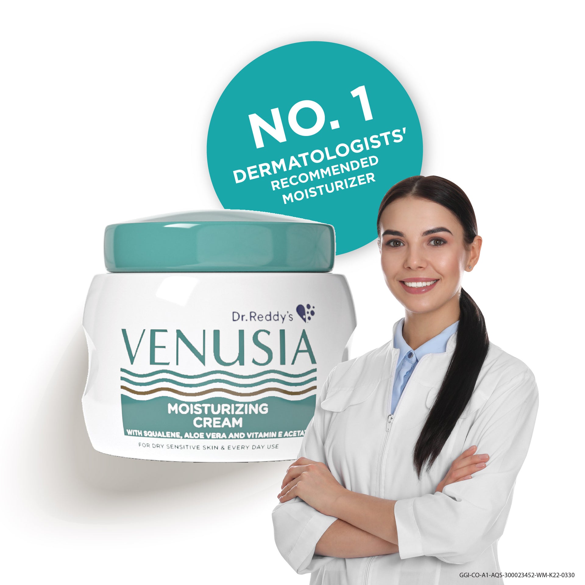 Dr. Reddy's Venusia Moisturizing Cream With Aloe Vera,Vitamin E & Squa ...
