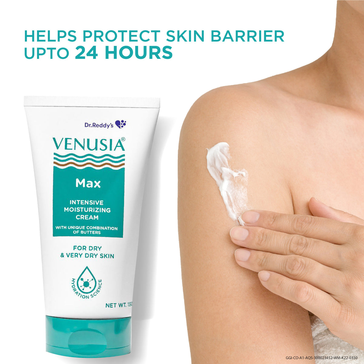 Dr. Reddy's Venusia Max Intensive Moisturizing Cream, For Dry Skin, Re ...